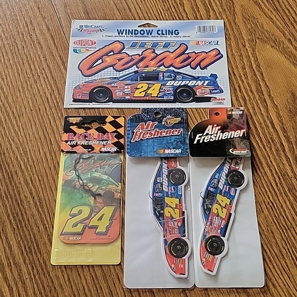 Jeff Gordon | Other | Jeff Gordon Nascar Car Accessories Freshener And ...